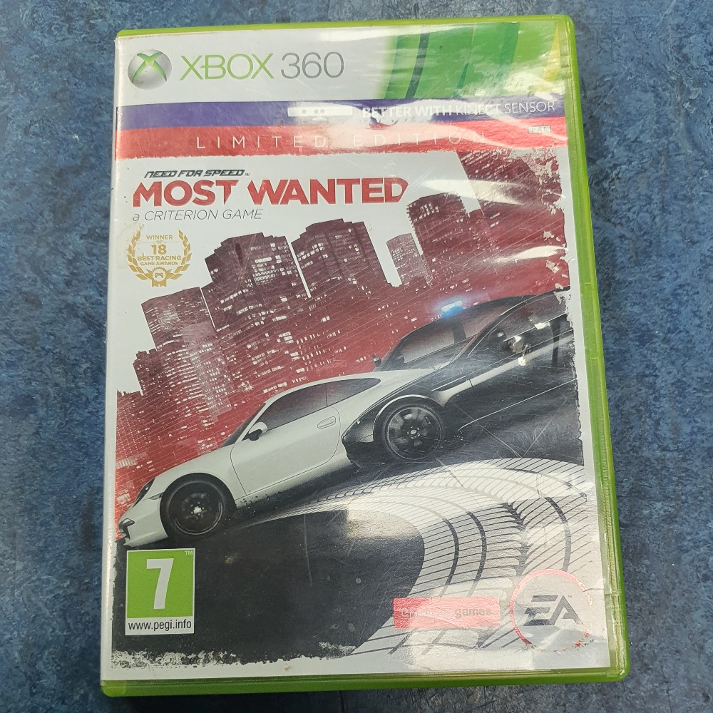 Xbox 360 Need for Speed Most Wanted Need for Speed Most Wanted Xbox 360 ...